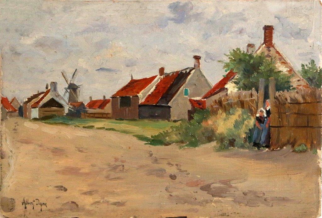 De reizende kunstenaar Albert Depré - Zeeuwse Ankers